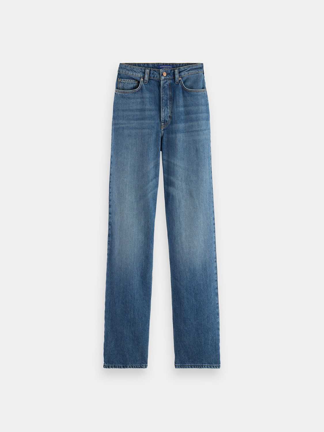 Ripple straight fit jeans