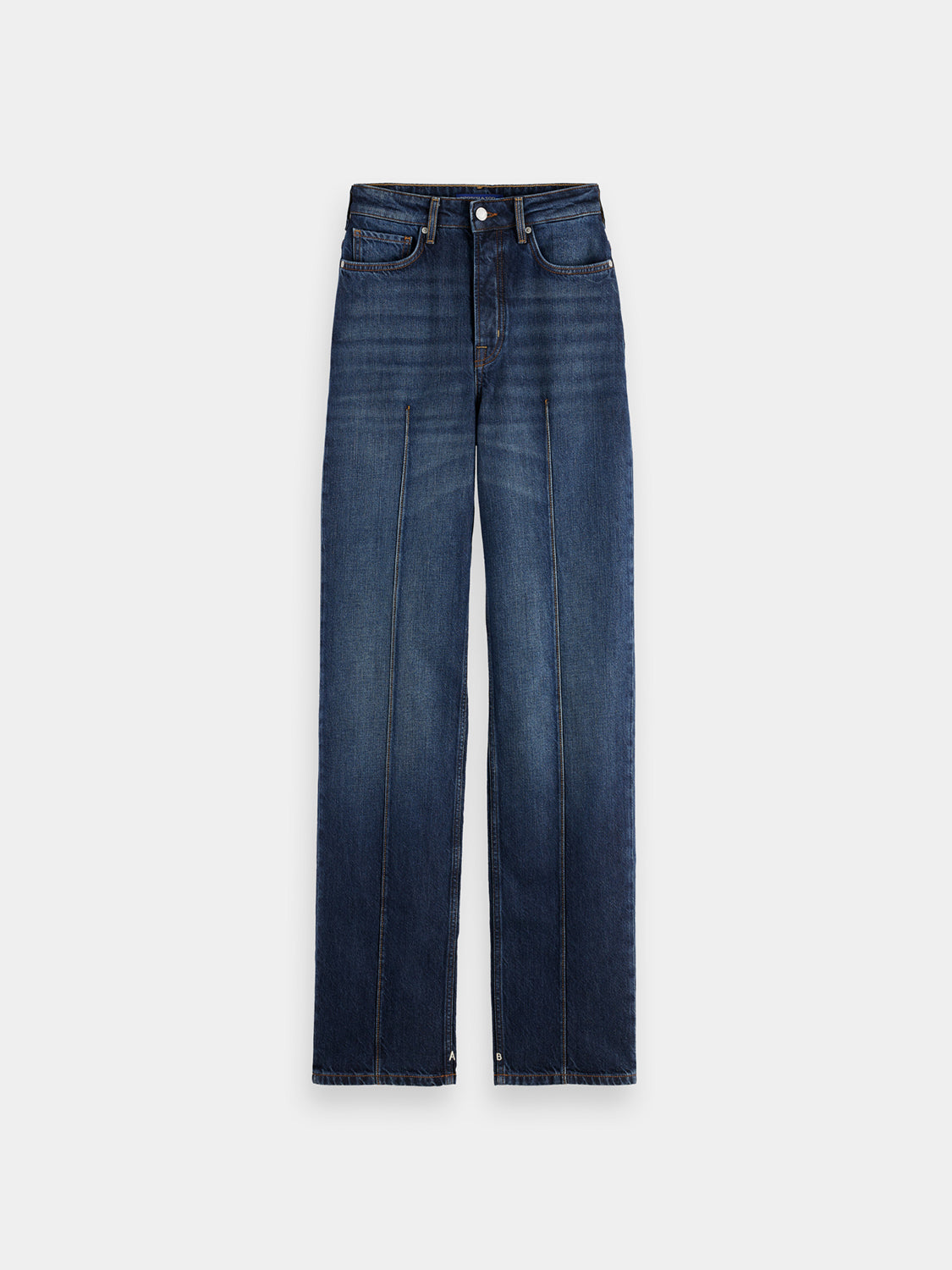 Ripple straight fit jeans